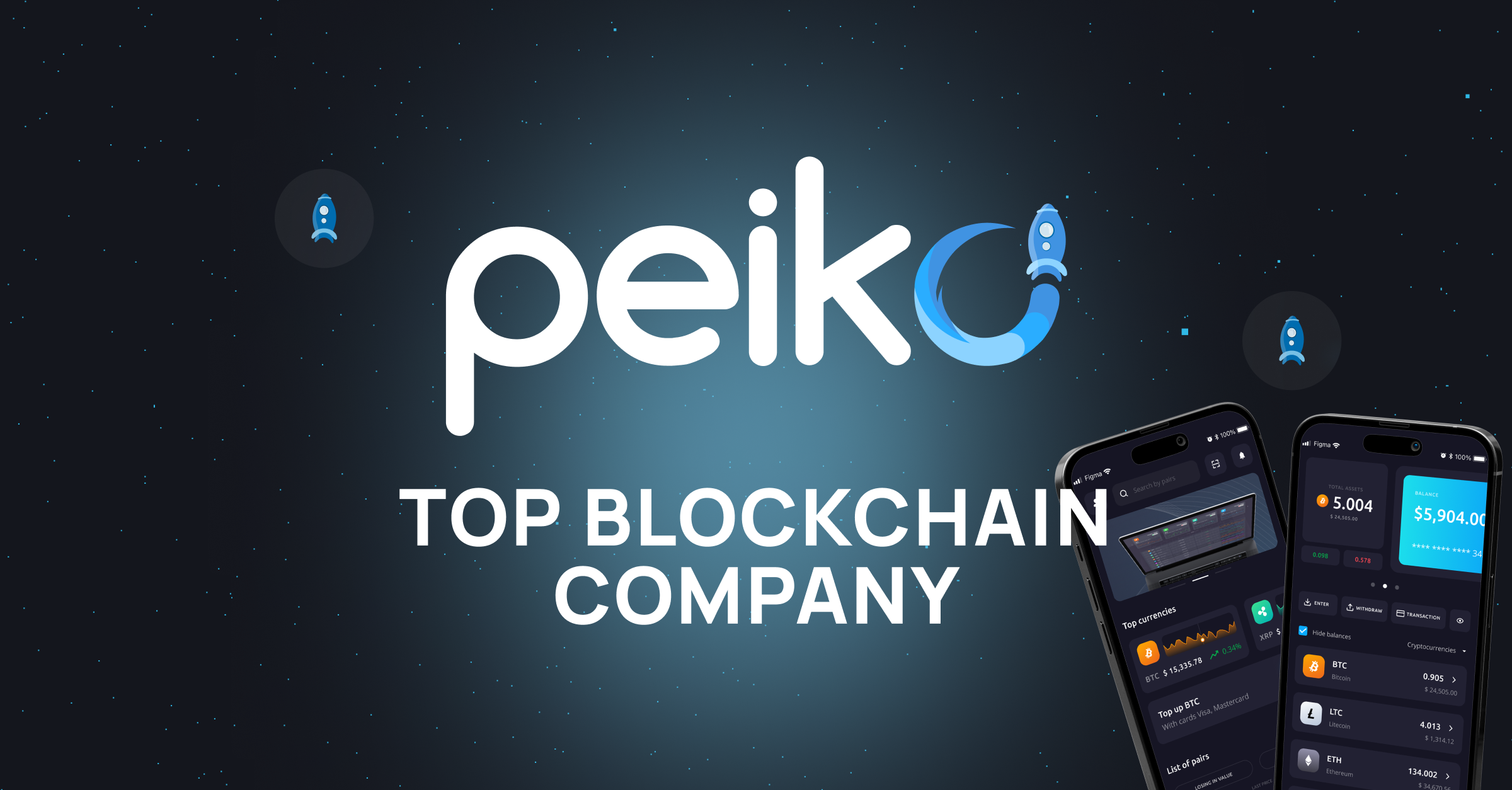Full-Cycle Blockchain Development company | Peiko